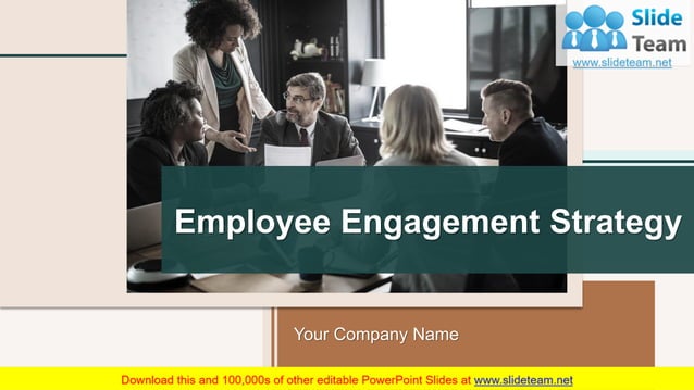 Employee Engagement Strategy PowerPoint Presentation Slides | PDF
