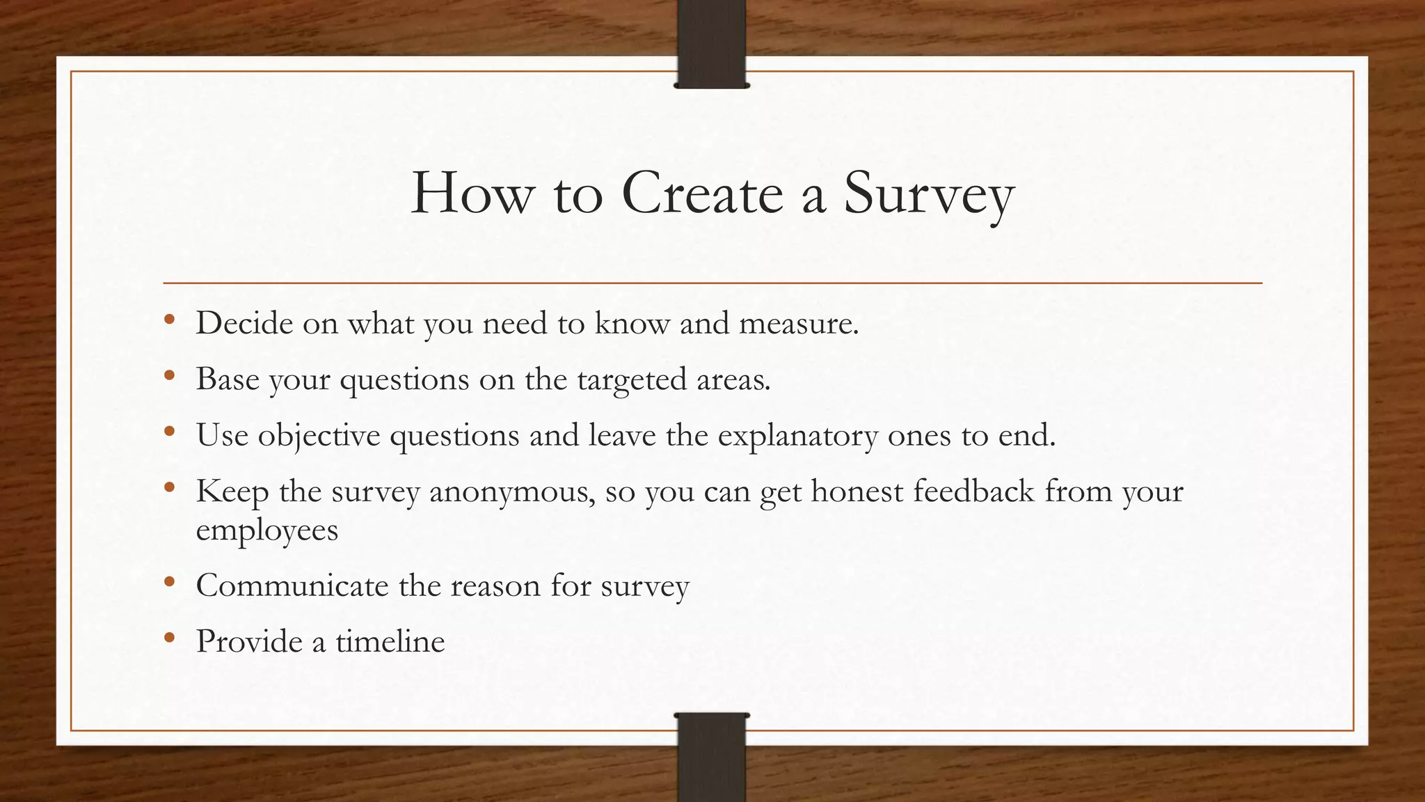 Employee engagement survey | PPTX