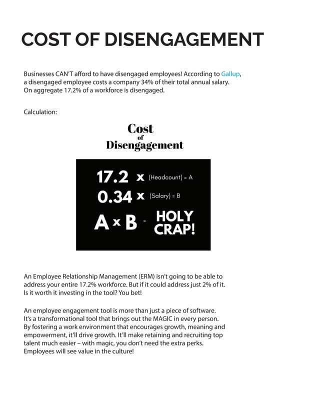 Magic of Employee Engagement | PDF