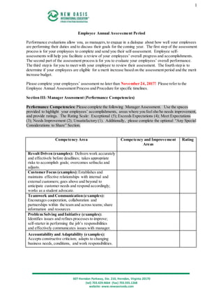 Employee Evaluation Template | PDF