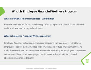 What is Employee Financial wellness and Why should you care | PDF