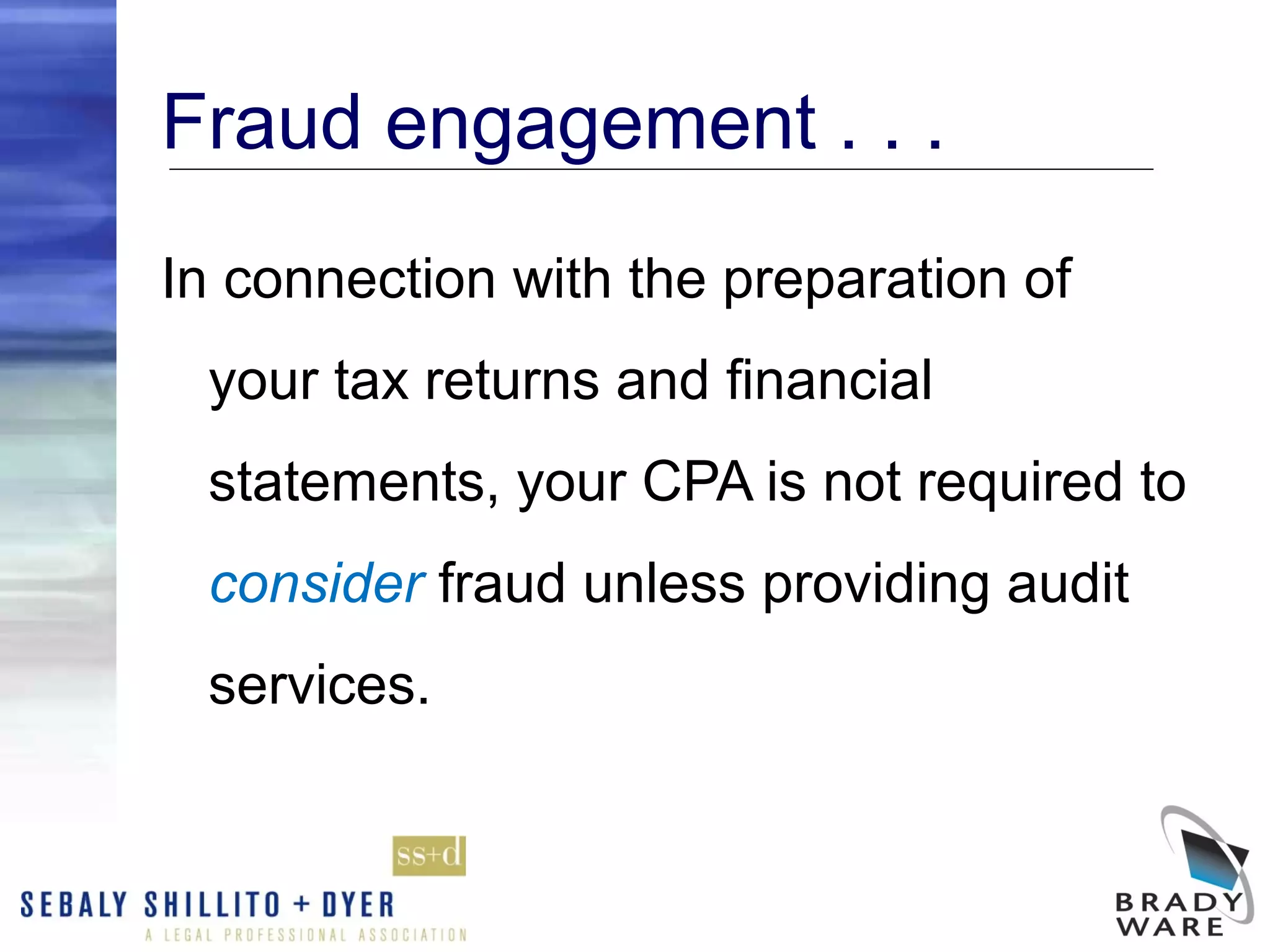 Employee Fraud Prevention and Remedies | PPT | Personal Taxes ...