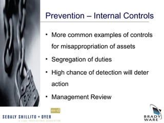 Employee Fraud Prevention and Remedies | PPT
