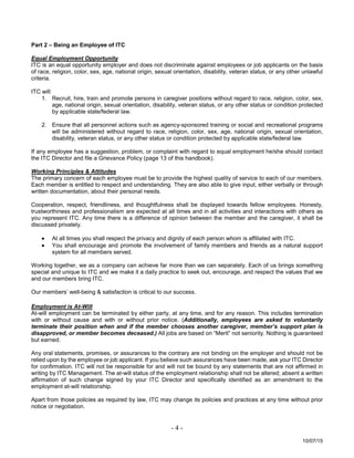 Employee Handbook | PDF