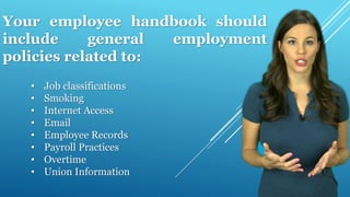 Employee Handbook Guide | PPTX