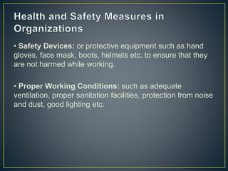 Employee Health & Safety is concerned in this slides | PPTX