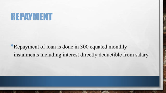 Employee home loan | PPT
