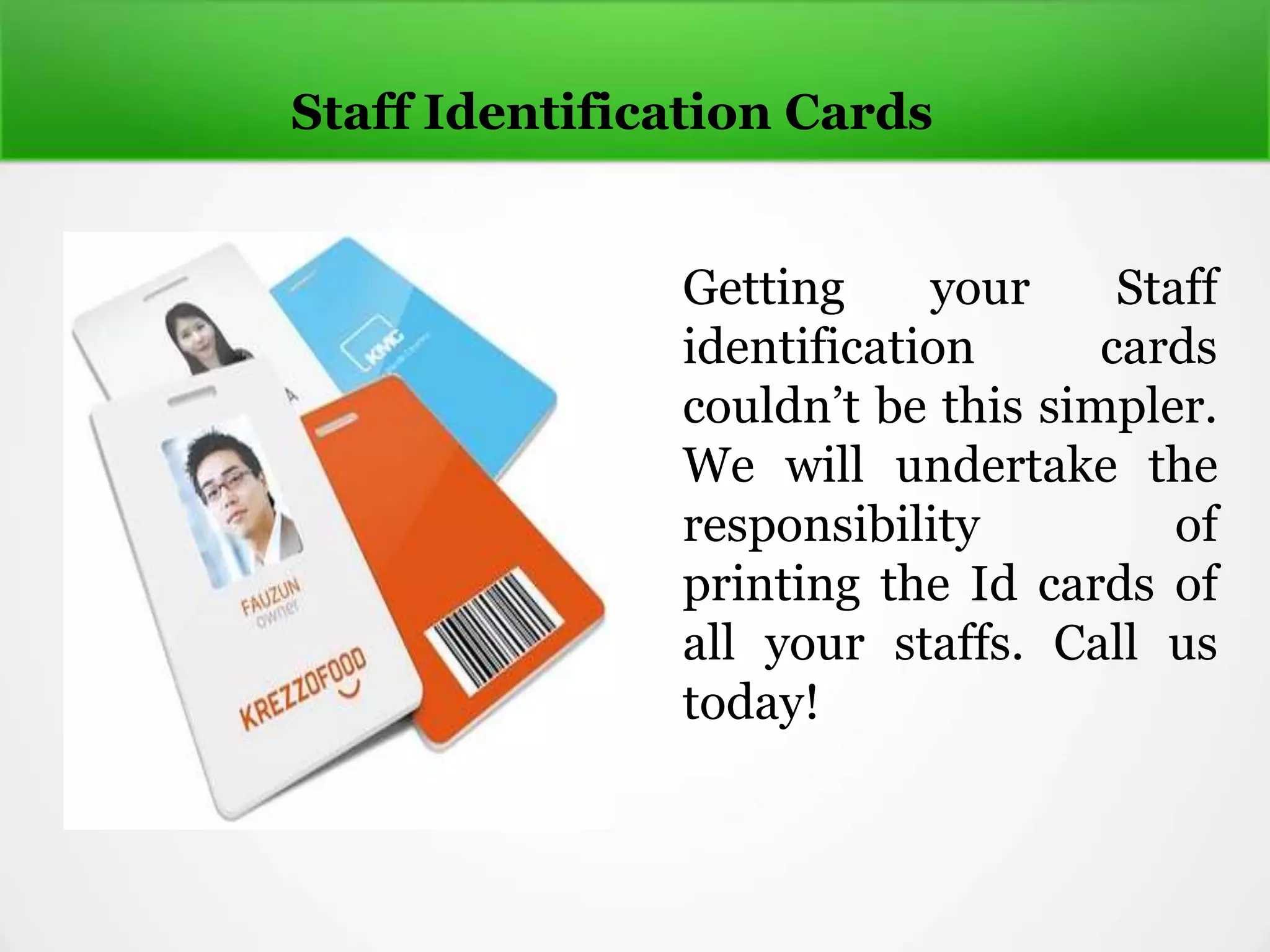 Employee ID Cards | PPTX