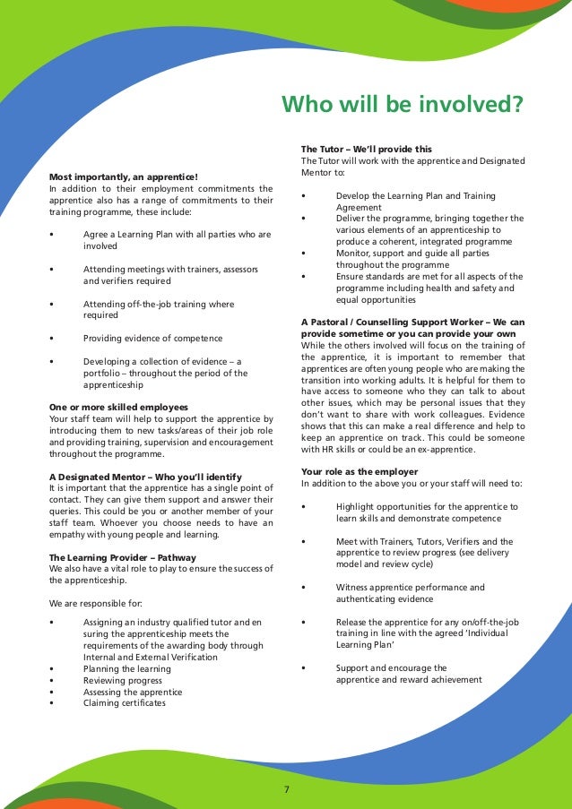 Employer Induction Pack- Employer documentation for apprenticeship pr…
