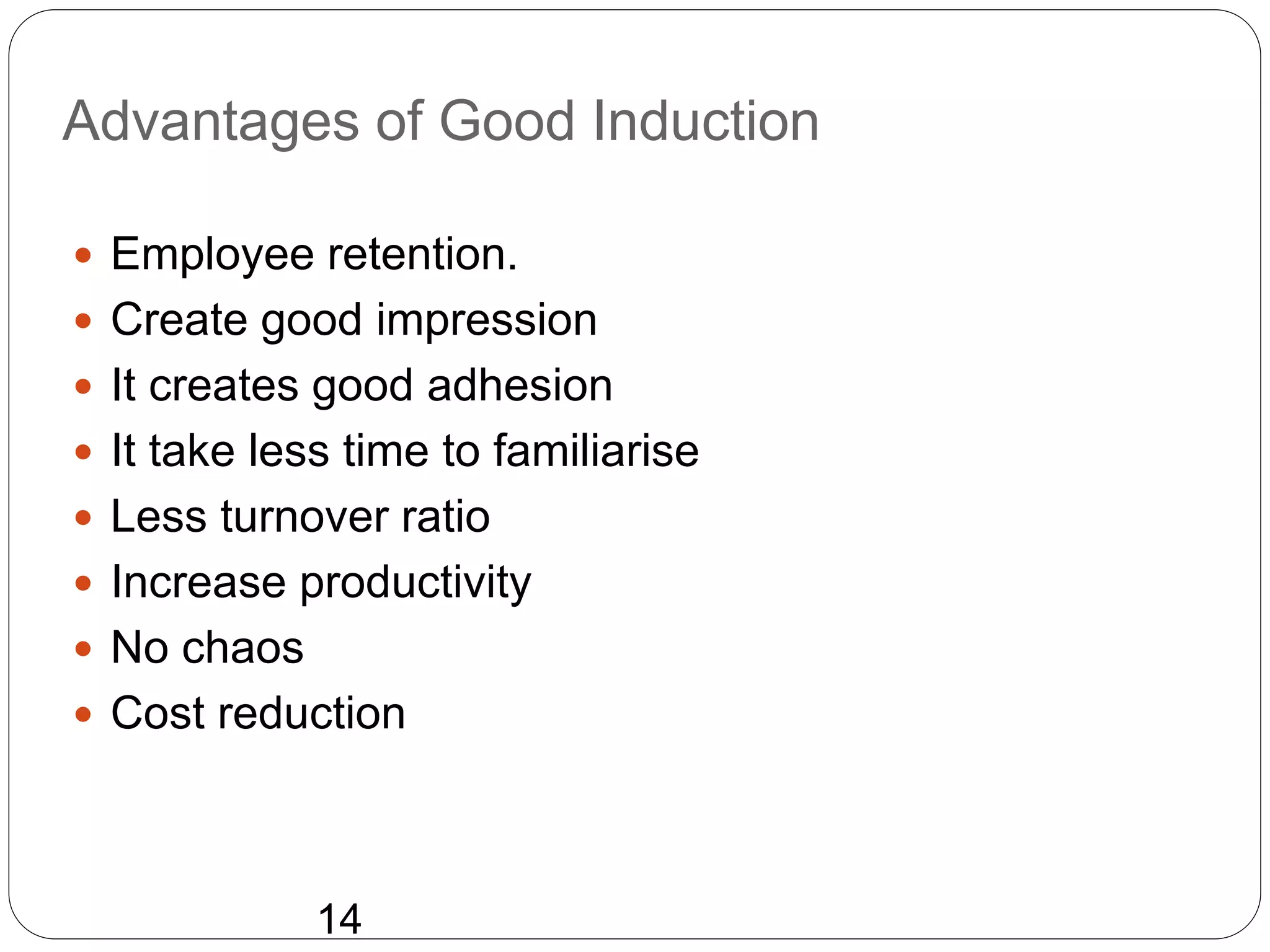 Employee induction programme | PPTX