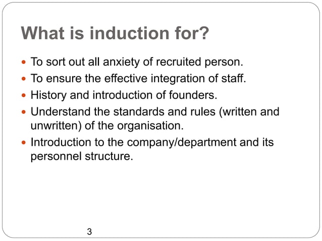 Employee induction programme | PPTX