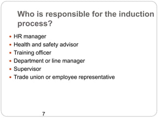 Employee induction programme | PPTX