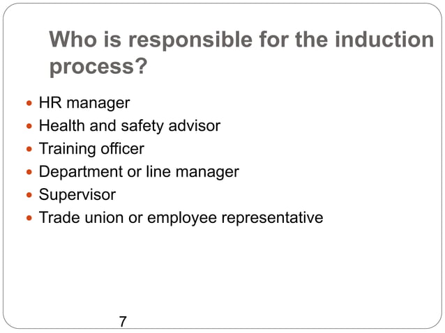 Employee induction programme | PPTX