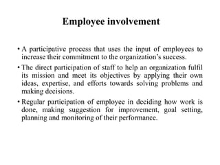 Employee involvement | PPTX