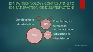 Employee job satisfaction | PPTX