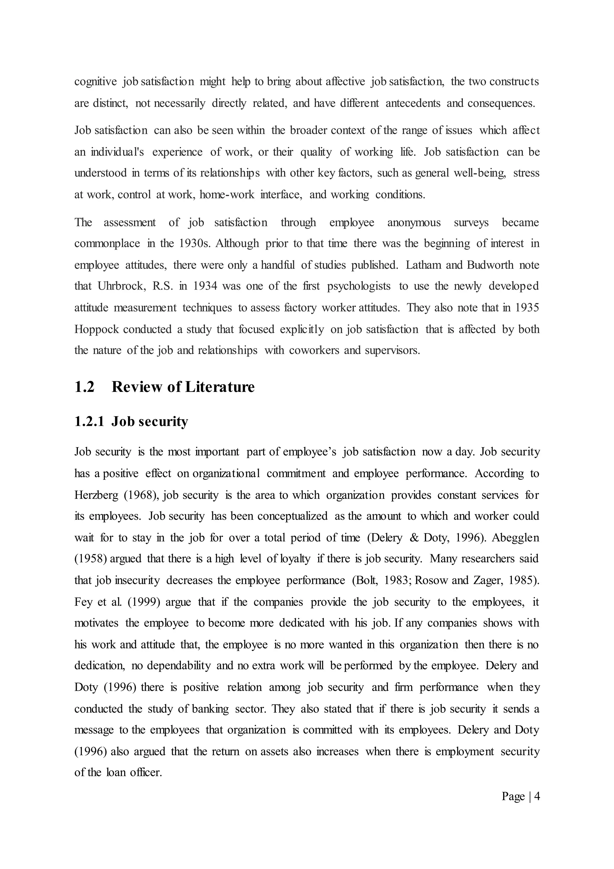 Employee job satisfaction of technomedia limited a case study | DOCX