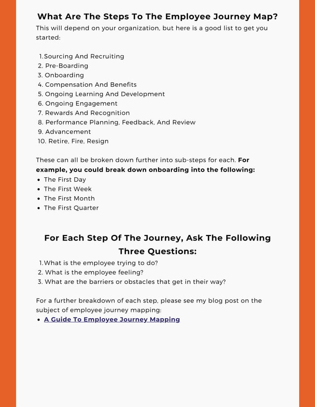Employee Journey Map Guide | PDF