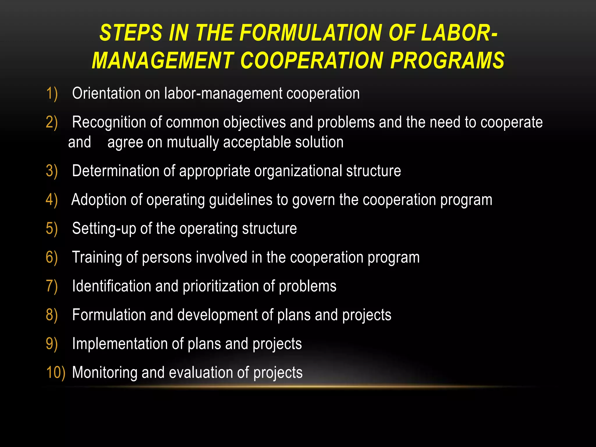 Employee labor management relations pp | PPTX