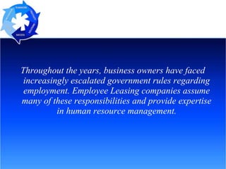 Employee leasing vs staffing services- what's the difference? | PPT