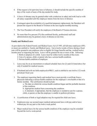 Employee leave | PDF