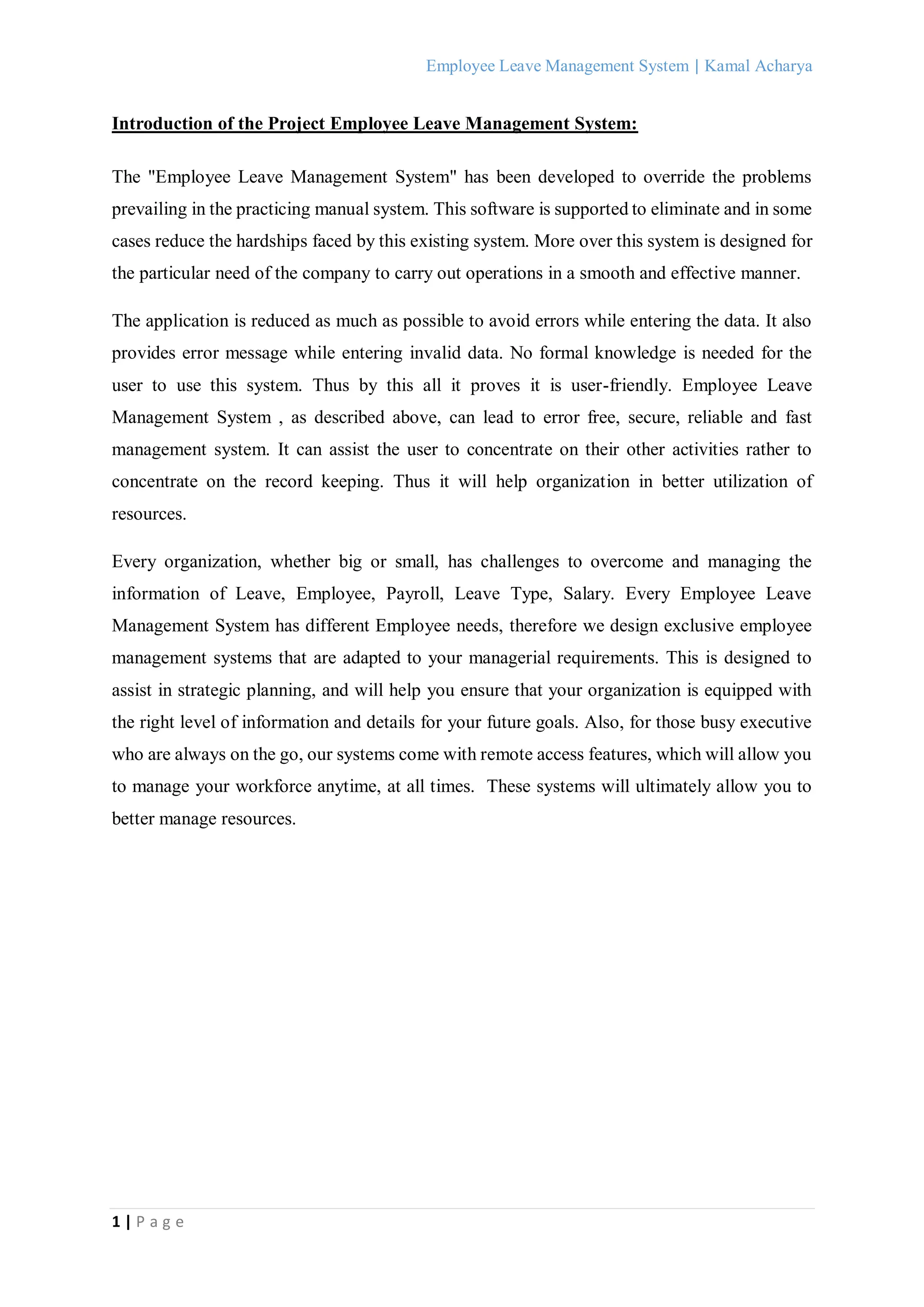 Employee leave management system project.pdf Employee leave management system project.pdf