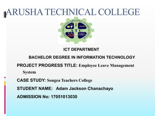 EMPLOYEE LEAVE MANAGEMENT SYSTEM_ADAM JACKSON EDITED.pptx
