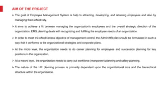 Employee management System Project .pptx