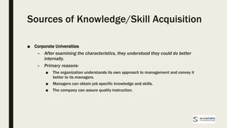 Employee & management development | PPTX