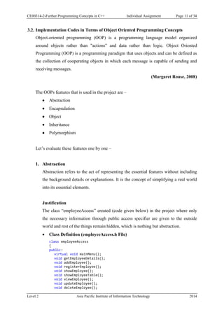 Employee Management System in C++ | PDF