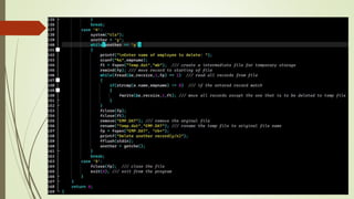 EMPLOYEE MANAGEMENT SYSTEM FINAL presentation | PPTX