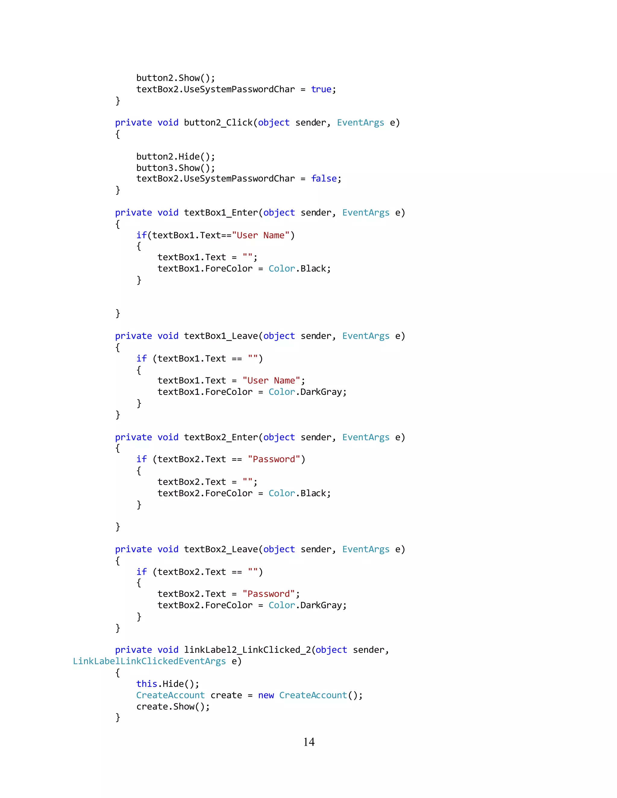 Employee management system report | DOCX