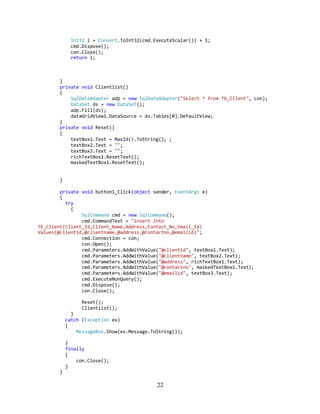 Employee management system report | DOCX