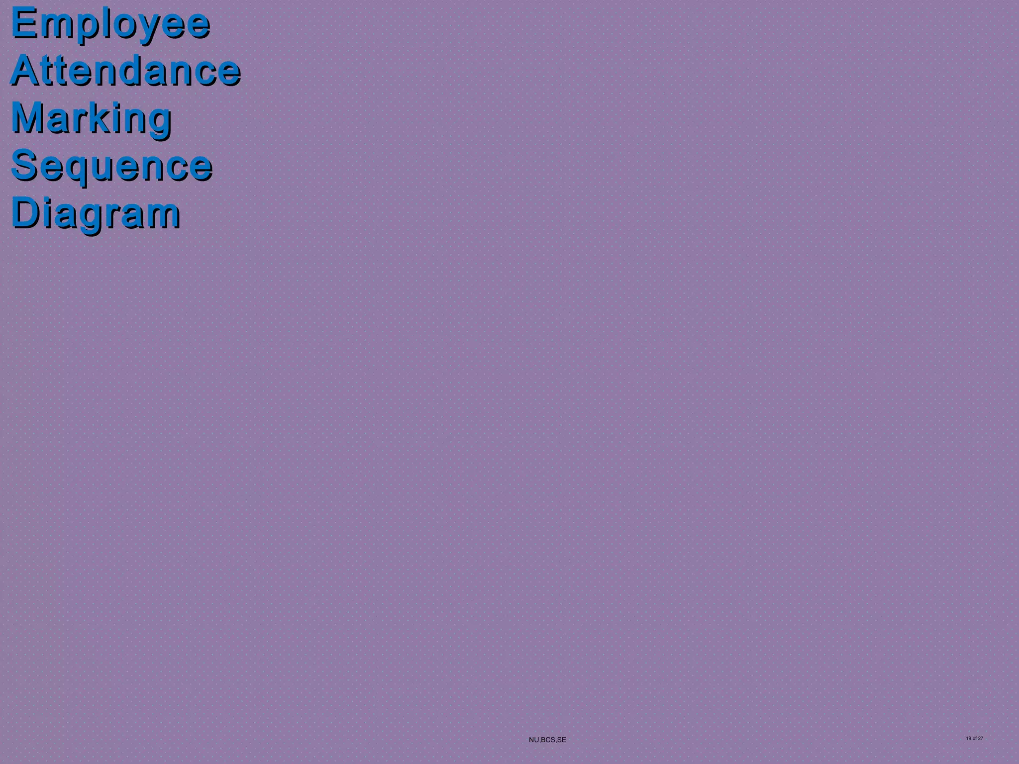 Employee management system uml | PPT