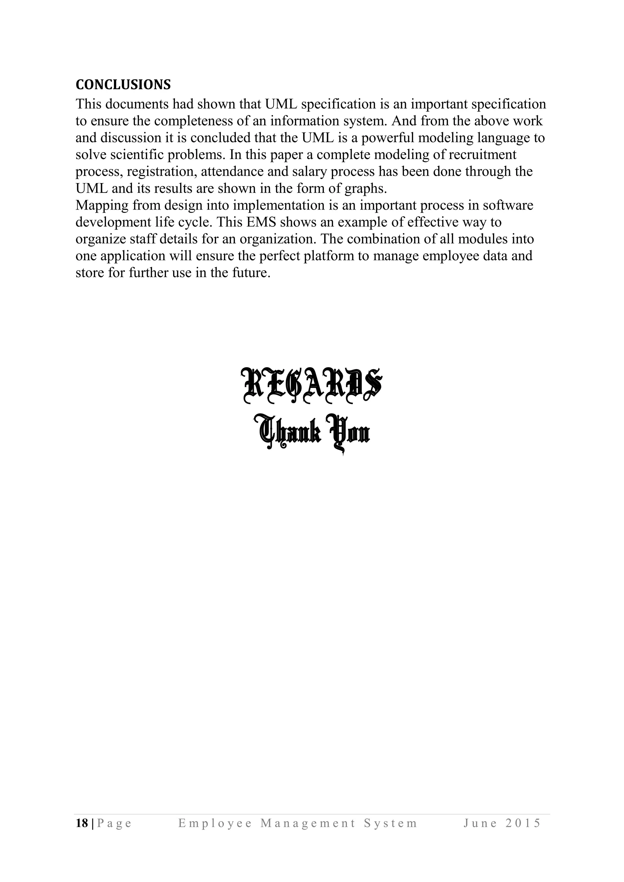 Employee Management System UML Diagrams Use Case Diagram, Activity ...