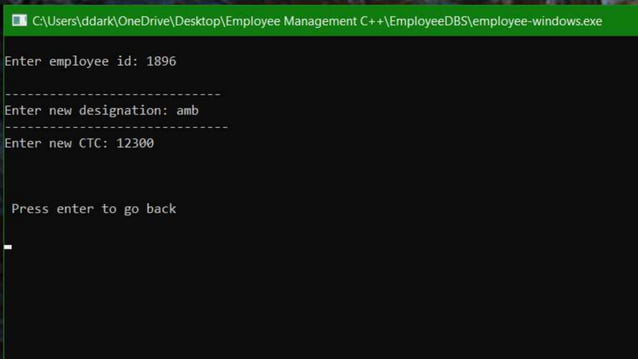 Employee Management System using c++ ppt.pptx | Operating Systems | Computer Software and ...