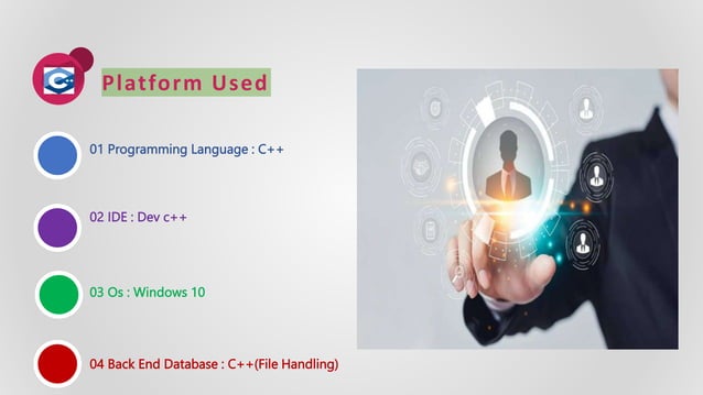 Employee Management System using c++ ppt.pptx | Operating Systems | Computer Software and ...