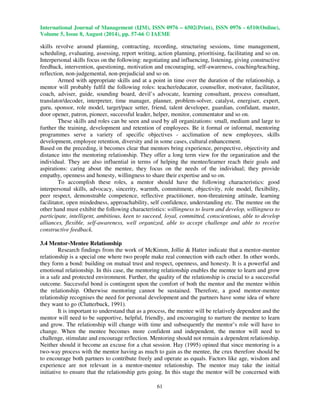 Employee mentoring a training and development technique in enhancing ...