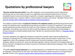 Employee monitoring without spying | PPTX