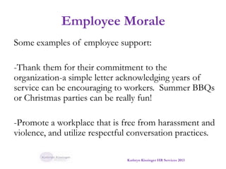 Employee morale | PPT