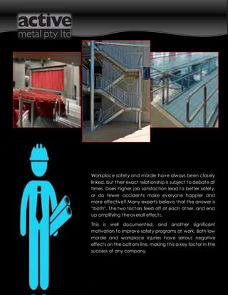 Employee Morale and Workplace Safety: A Two Way Street | DOCX ...