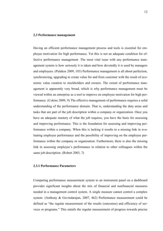Employee motivation and performance - Staff motivation | PDF