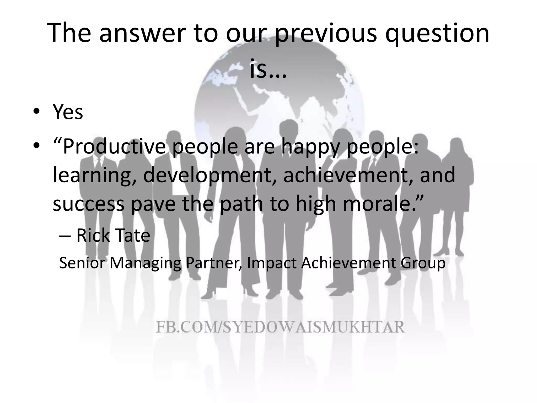 Employee Motivation : How to kill a employee's morale in 5 steps! - By ...