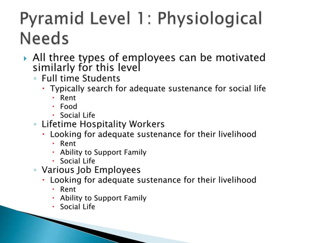Employee Motivation In Restaurants | PPTX | Career Advice | Careers