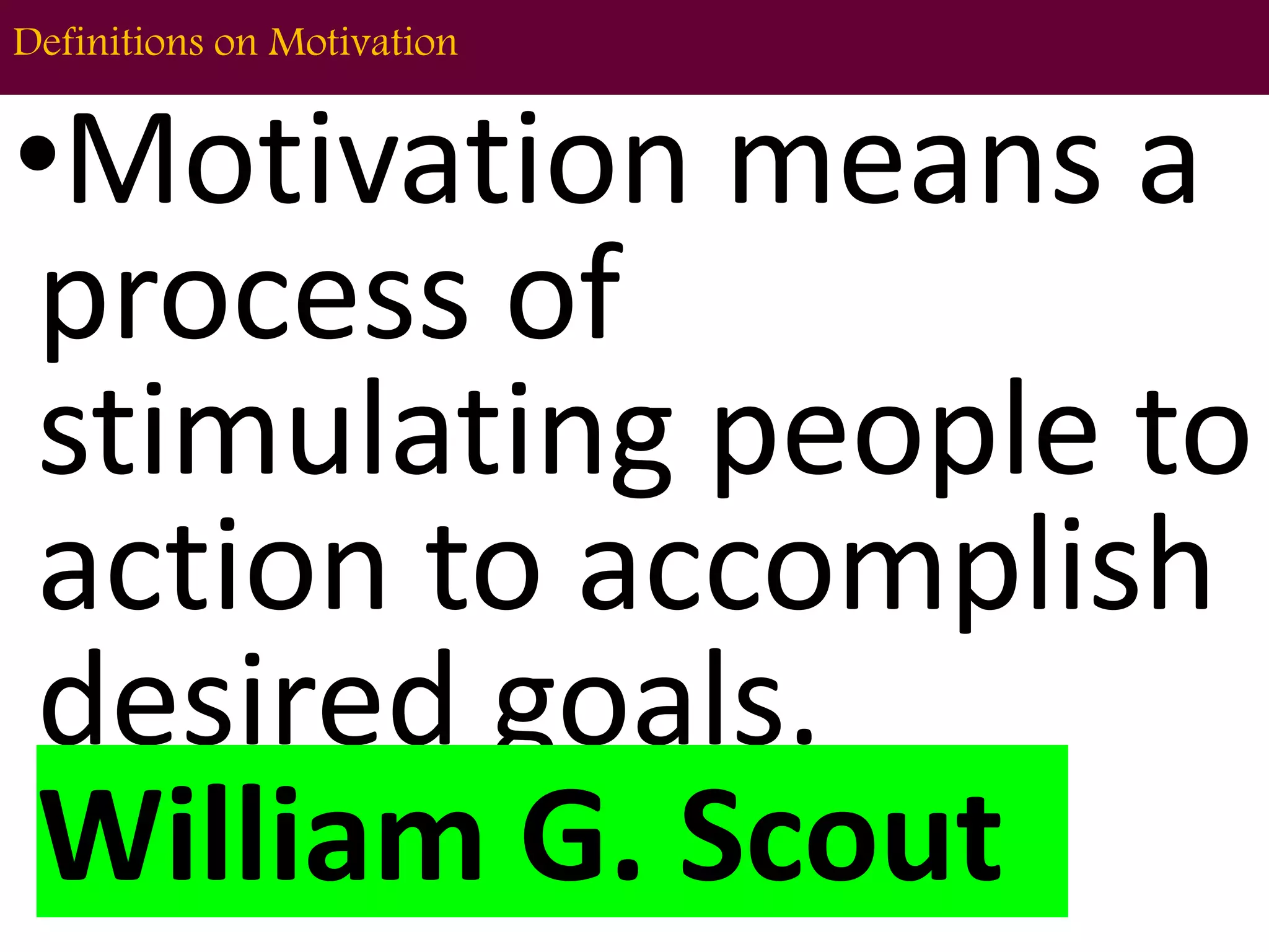 Employee Motivation pgp VIVA VVIT | PPT