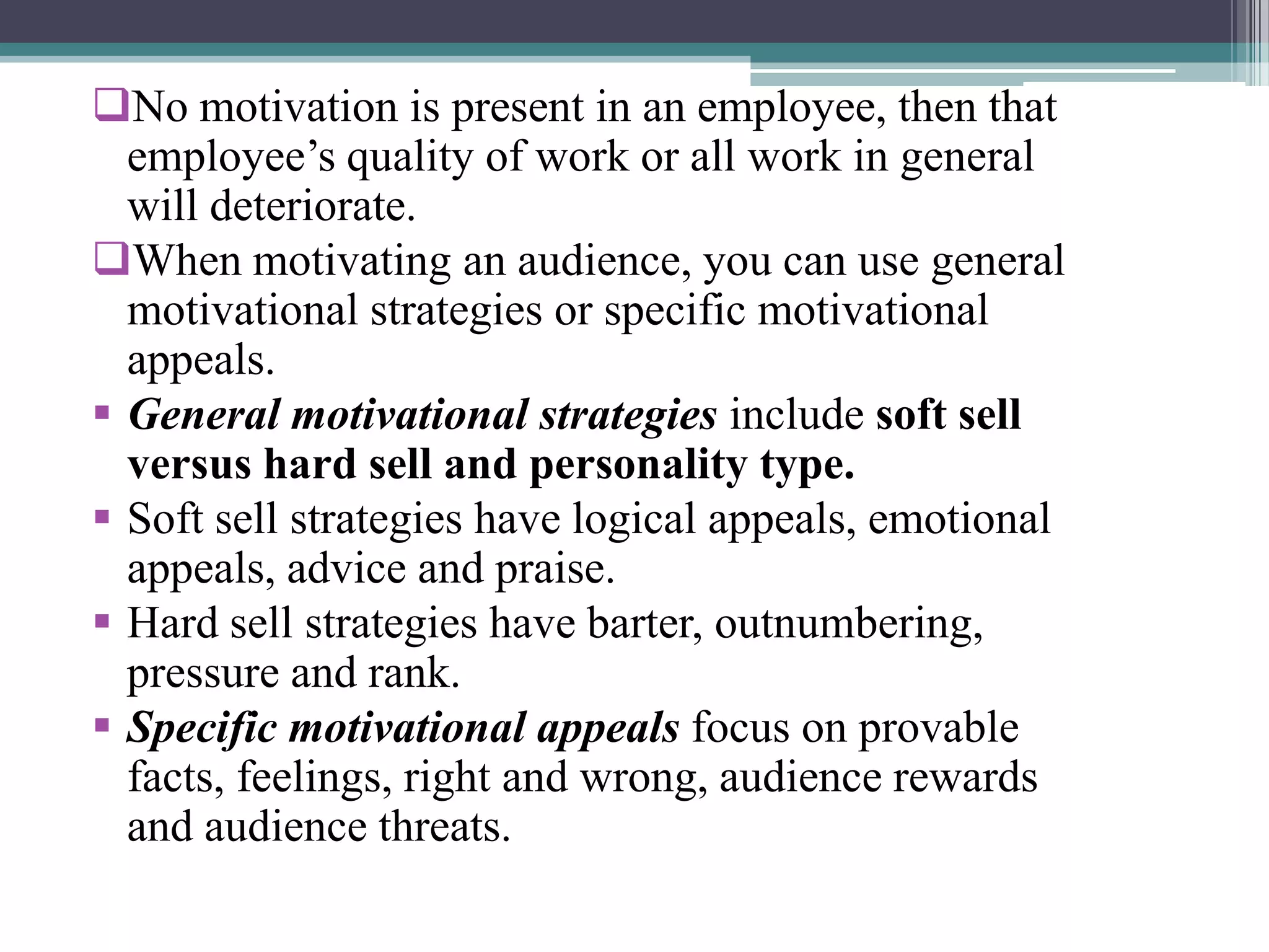 Employee motivation research purposal | PPTX