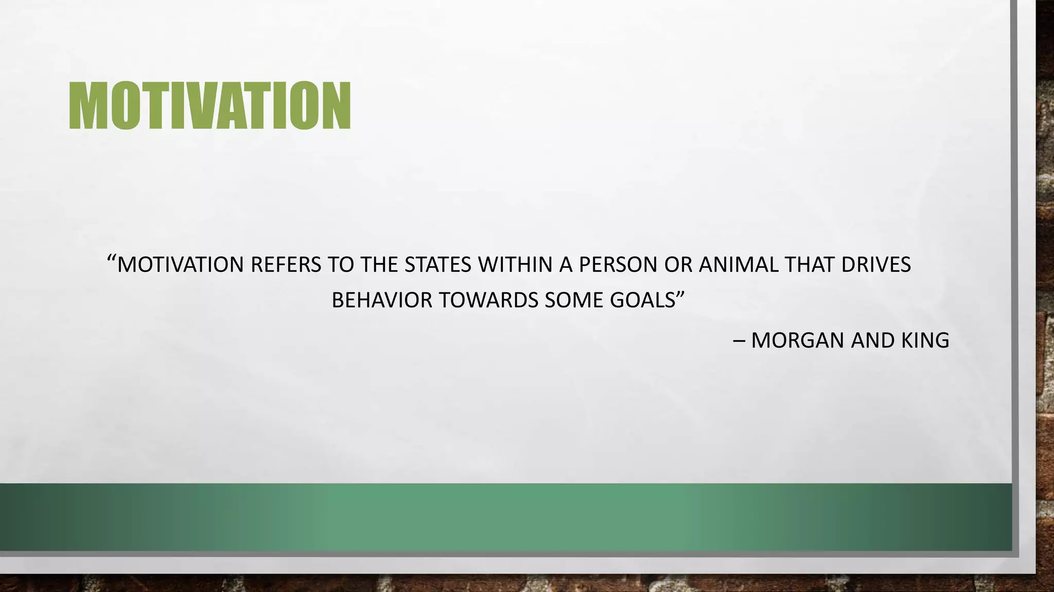 Employee motivation seminar | PPTX