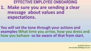 Effective Employee onboarding | PPT