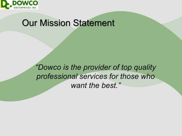 Dowco Employee Orientation 2017 | PPT