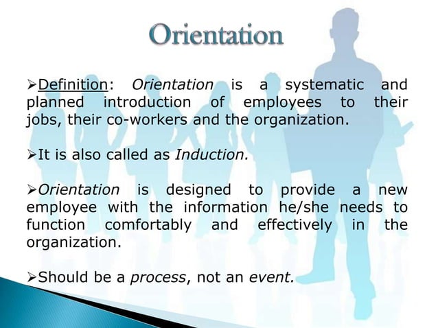 Employee Orientation Ppt Final | PPTX