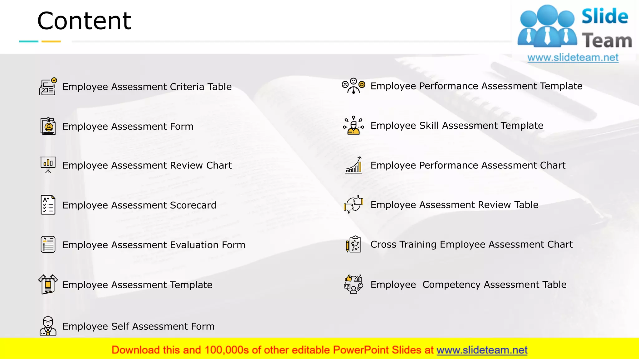 Employee Performance Assessment PowerPoint Presentation Slides | PDF ...